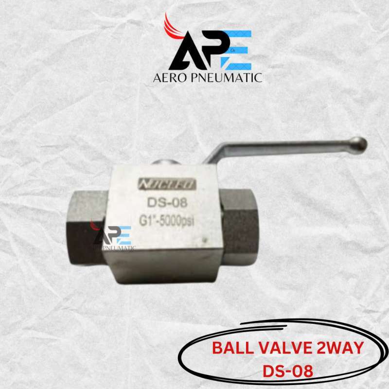Jual Ball Valve 2 Way Hydraulic Nucleo Ds-08 Di Seller Aero Pneumatic ...