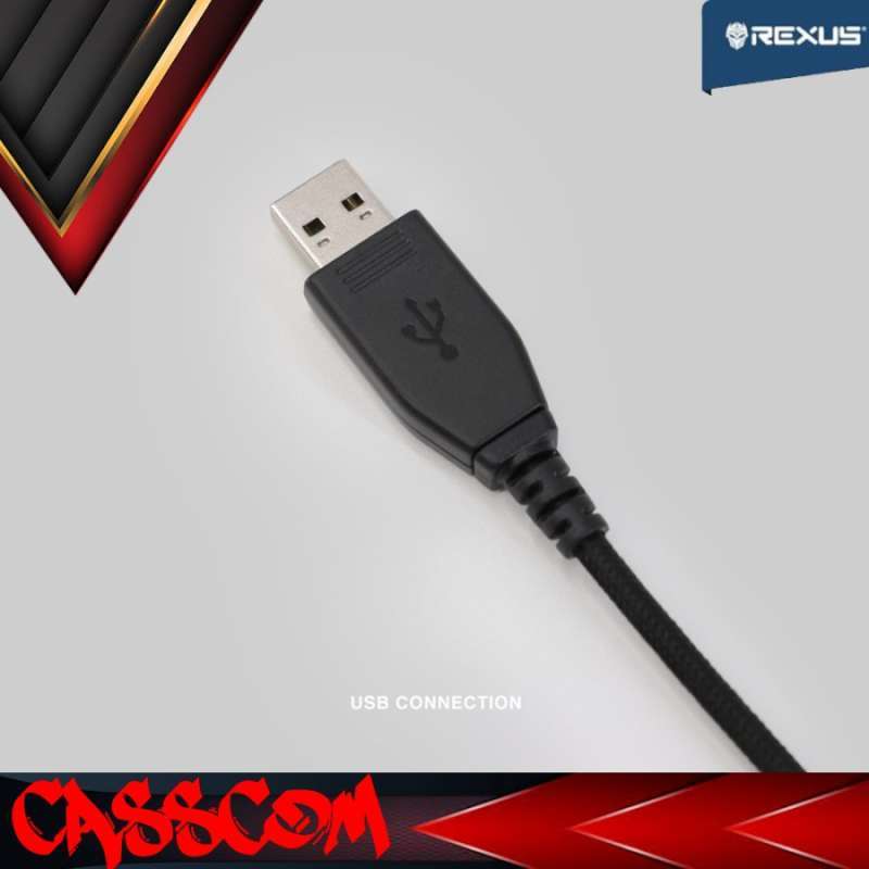 Promo Rexus Thundervox Hx12 Usb Rgb Gaming Headset With 50mm Driver Hx ...