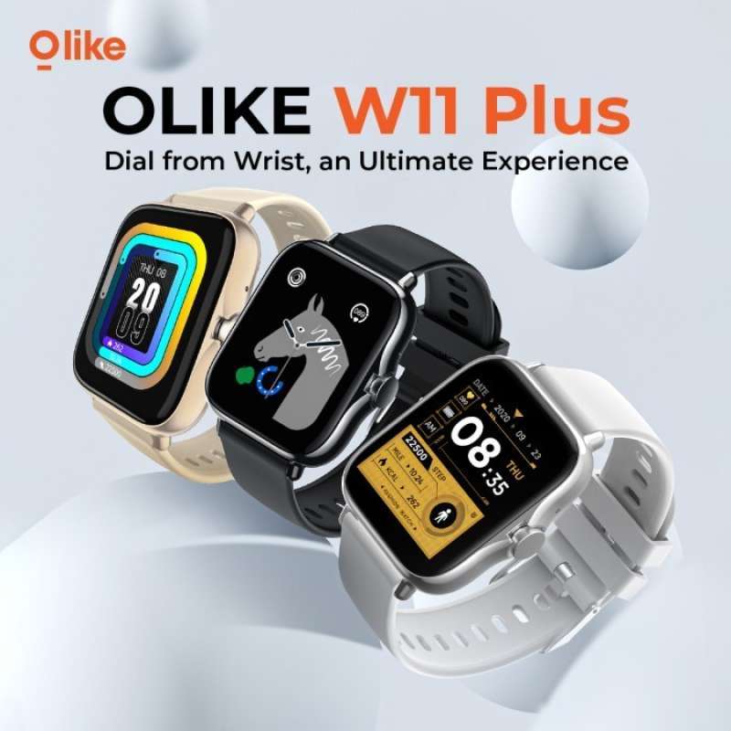 Jual Olike Smartwatch Touch Screen Sport Health Tracker W11 Di Seller ...