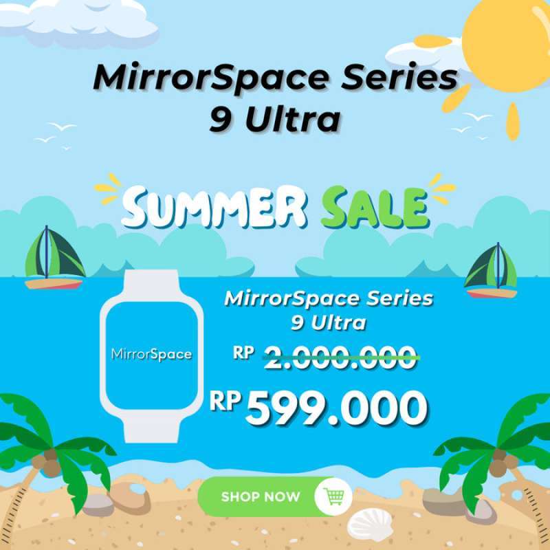 Jual Mirrorspace Watch Series 9 Ultra With Dynamic Island Di Seller Jete Store - Cengkareng ...