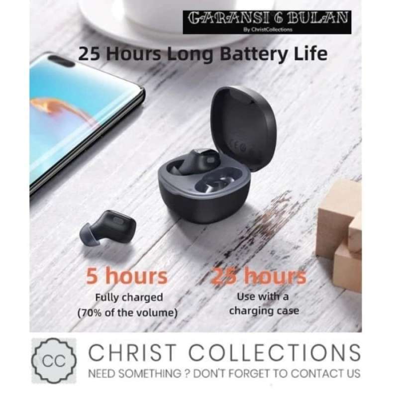 Promo Baseus True Wireless Bluetooth Earphone Mini Earbuds Headset Tws ...