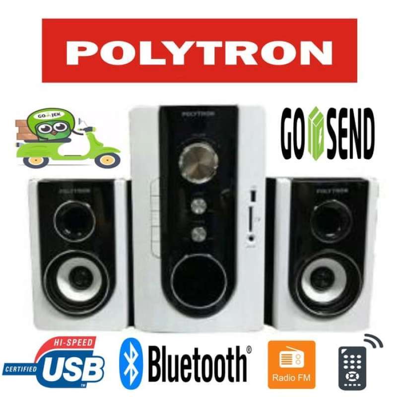 Promo Polytron Pma 9300 Putih Multimedia Audio Bluetooth Speaker Diskon ...