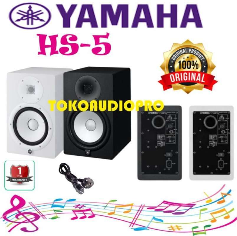 Promo Yamaha Hs5 Active Studio Monitor Speaker Aktif Yamaha Hs-5 Diskon 23% Di Seller Ryoma ...