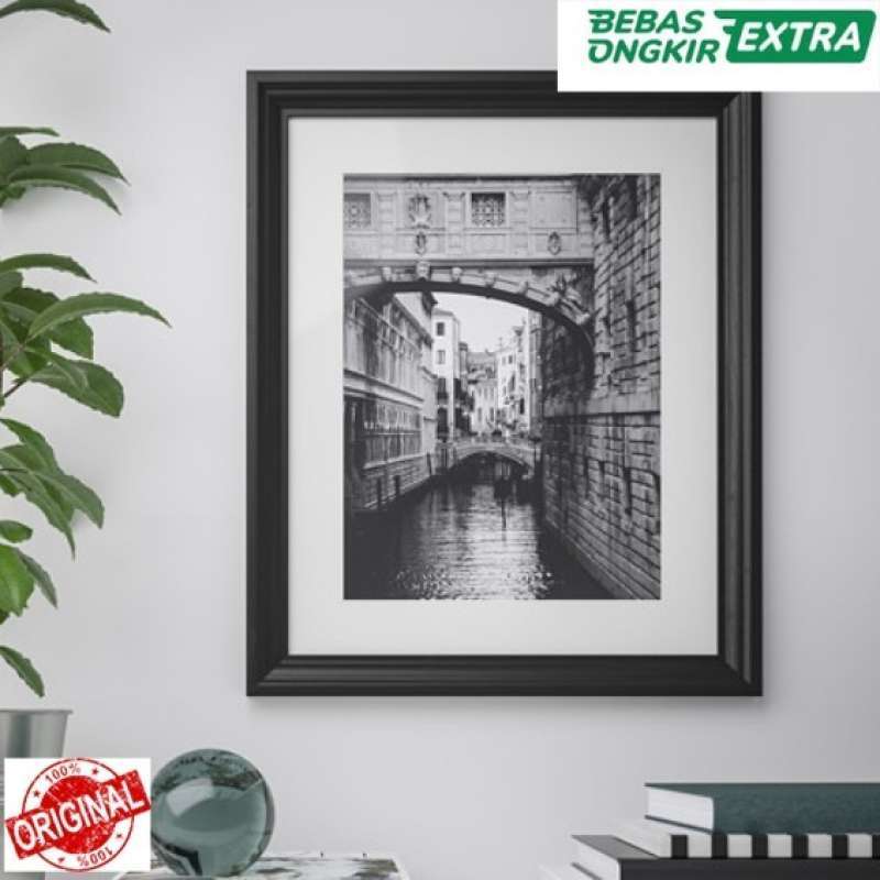 Promo Bingkai Frame Foto Dinding Ed 40x50cm (12r) Original_hitam Diskon ...