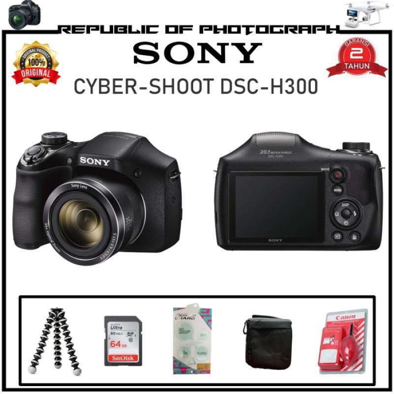 Promo Sony Cyber-shoot Dsc-h300 Digital Camera / Sony Dsc-h300 Diskon ...