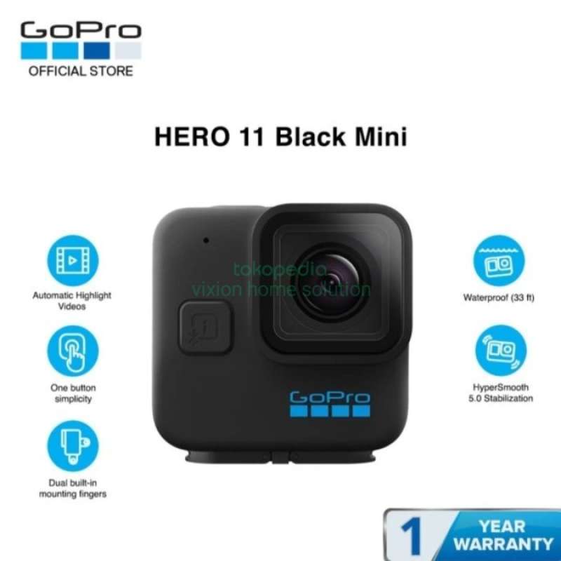 Promo Gopro Hero11 Mini Action Camera Hero 11 Garansi Resmi Diskon 23% ...