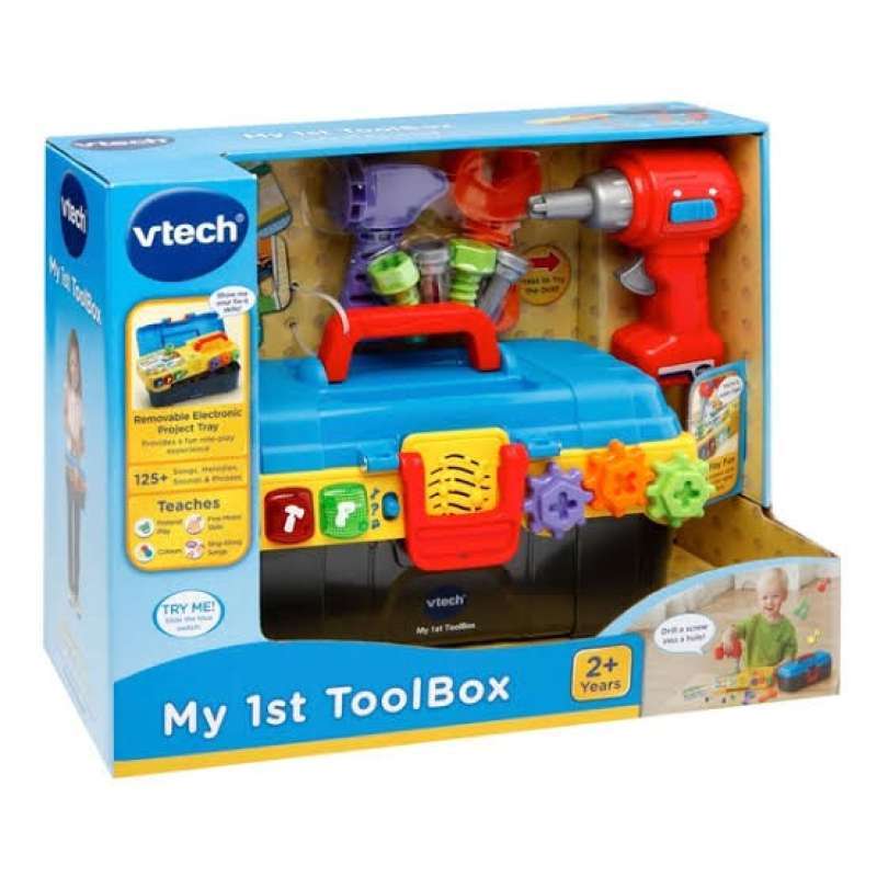 Promo V-tech My First Tool Box - Mainan Edukasi Anak (2 Years +) Diskon ...