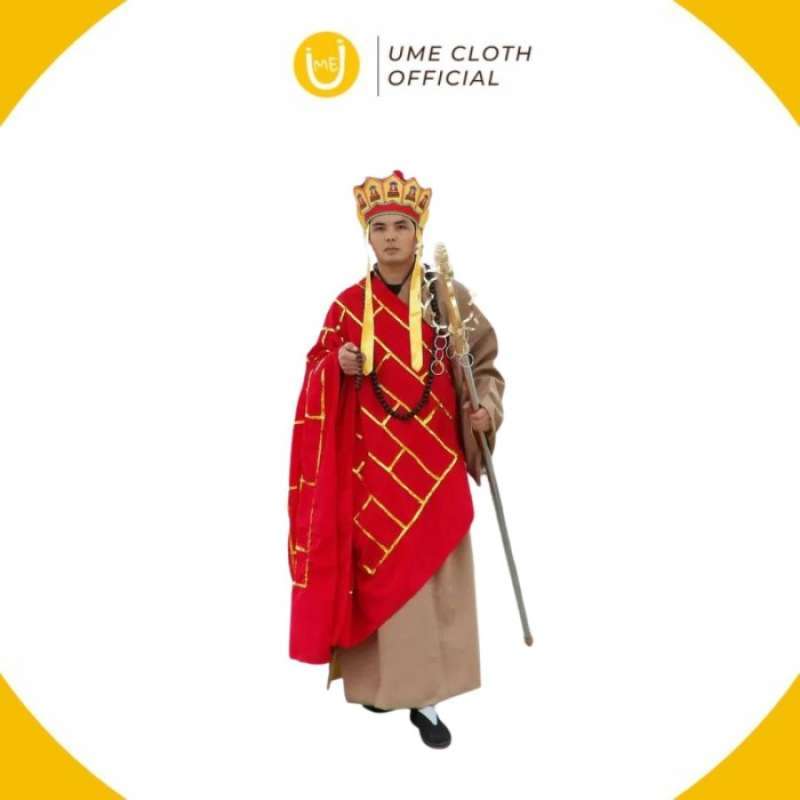 Jual Kostum Dewasa The Monk Tang Sanzang / Biksu Buddha Xuanzang ...