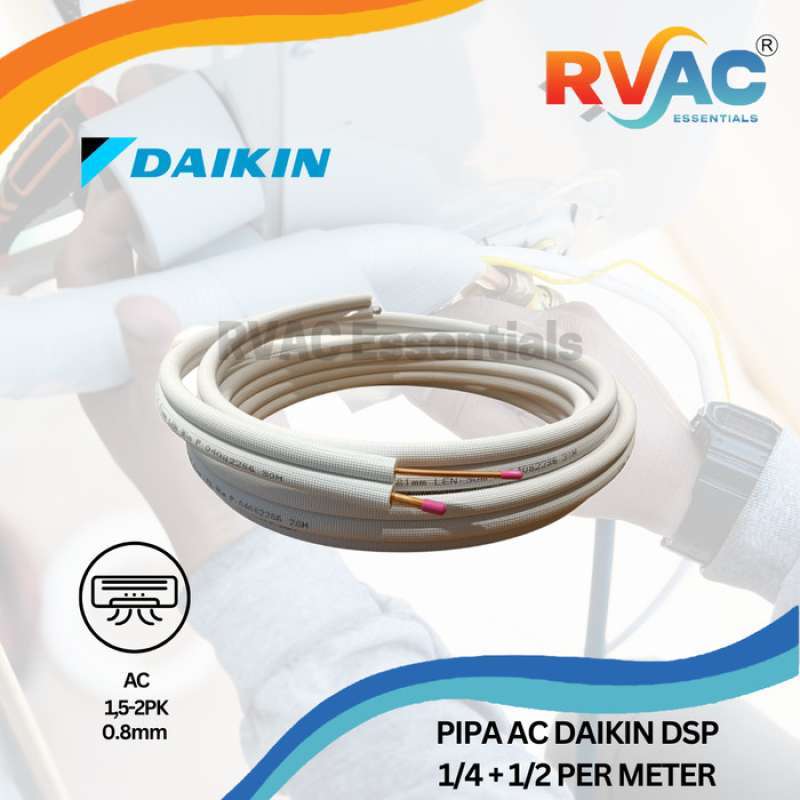 Promo Pipa Ac Daikin Dsp 1/4 - 1/2 (ac 1,5 - 2 Pk) Per Meter Baru ...