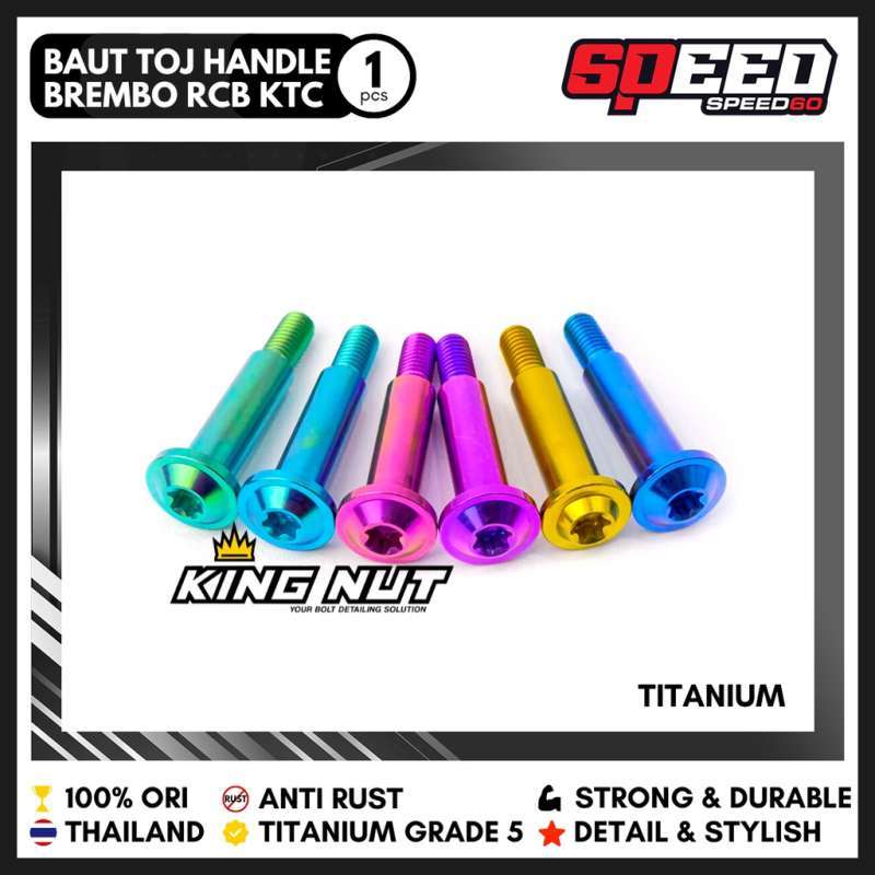Jual Baut Tojosan Handle Ktc Rcb Baut Titanium Grade 5 Thailand King ...