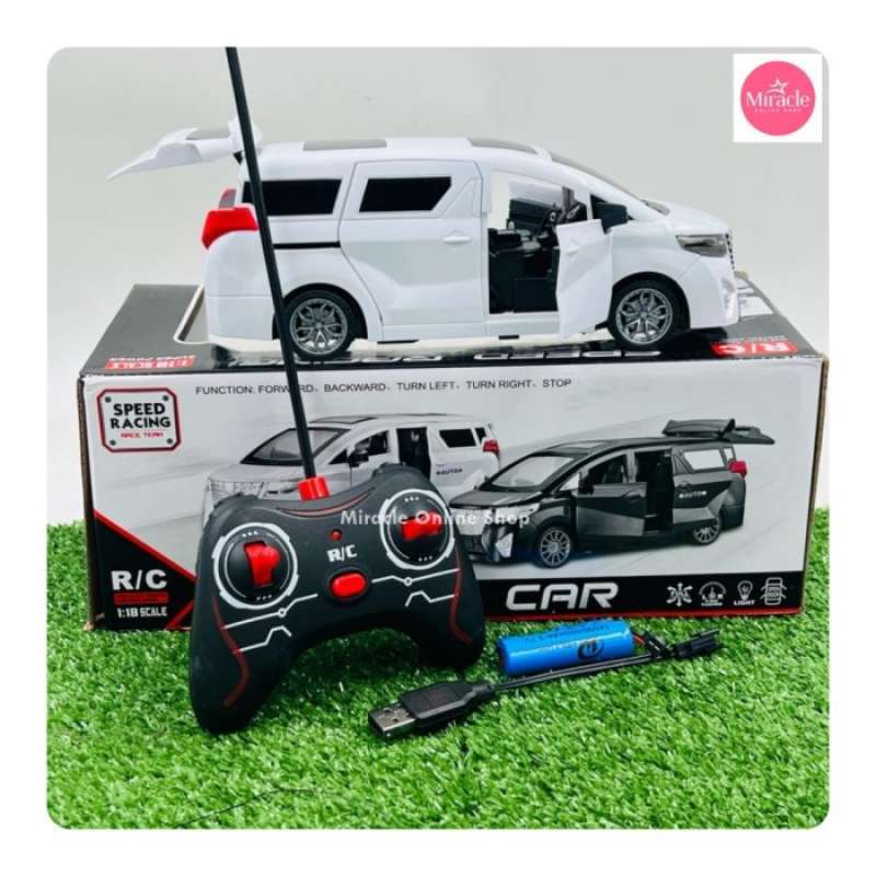 Promo Mainan Mobil Remot Alphard Buka Pintu Otomatis / Mobil Remote ...
