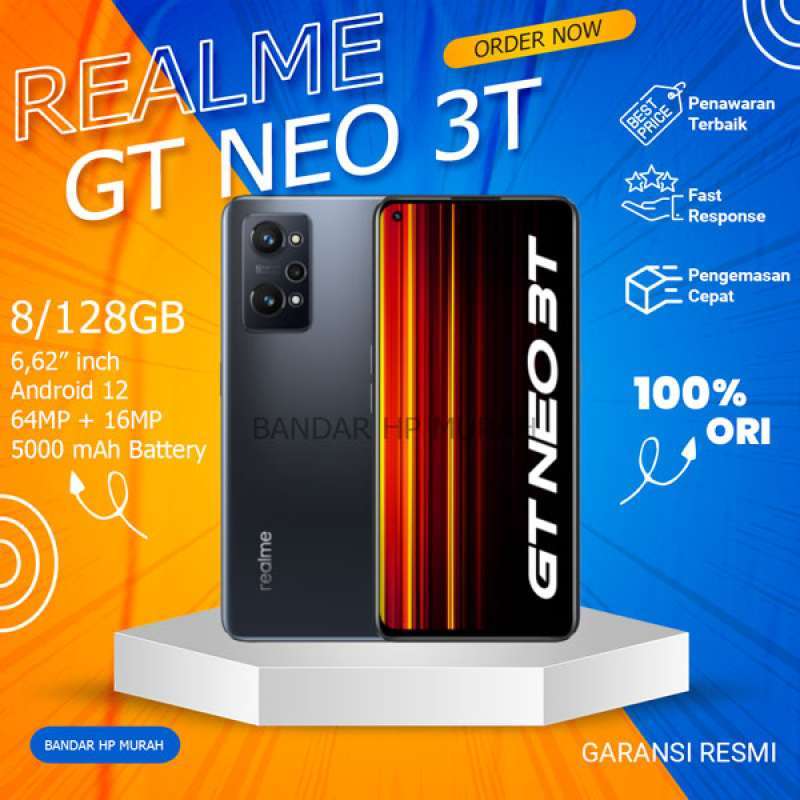 Promo Realme Gt Neo 3t 8/128gb 5g Amoled Corning Gorilla Glass 5 80w Superdart Charge|snapdragon ...