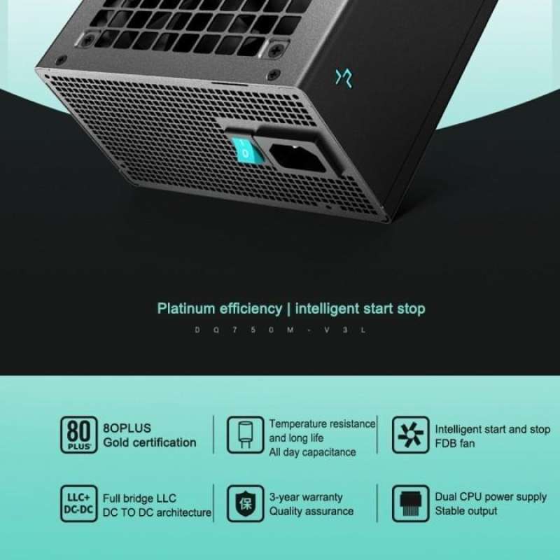 Jual Deepcool Dq750-m V2l - 750w 80+ Gold Full Modular Di Seller Ssk ...