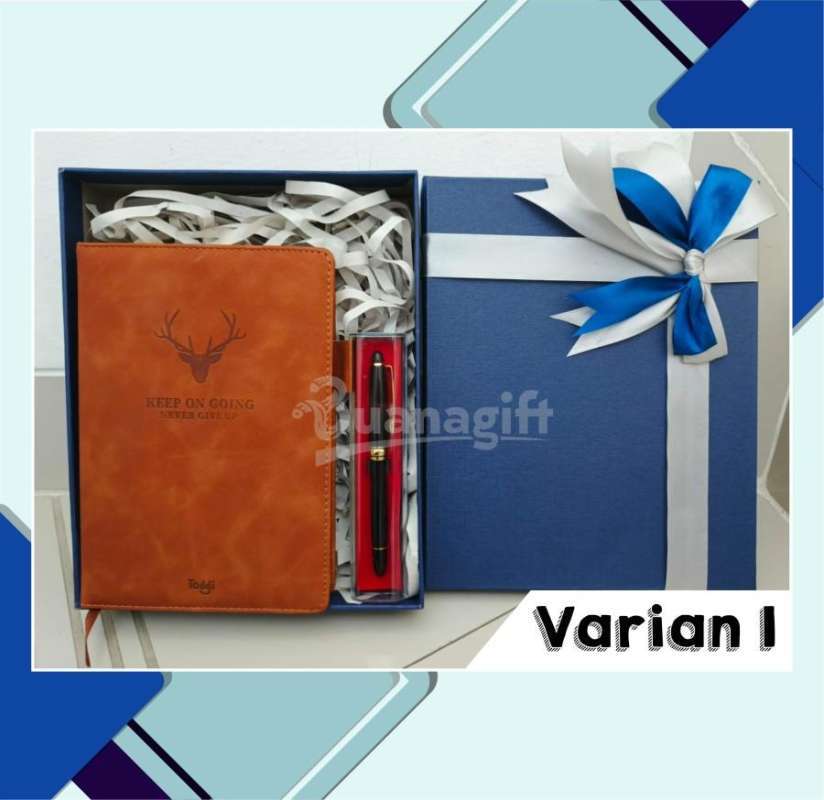 Jual Hampers Gift Box Buku Notes & Pena Aesthetic Untuk Kado Ultah ...