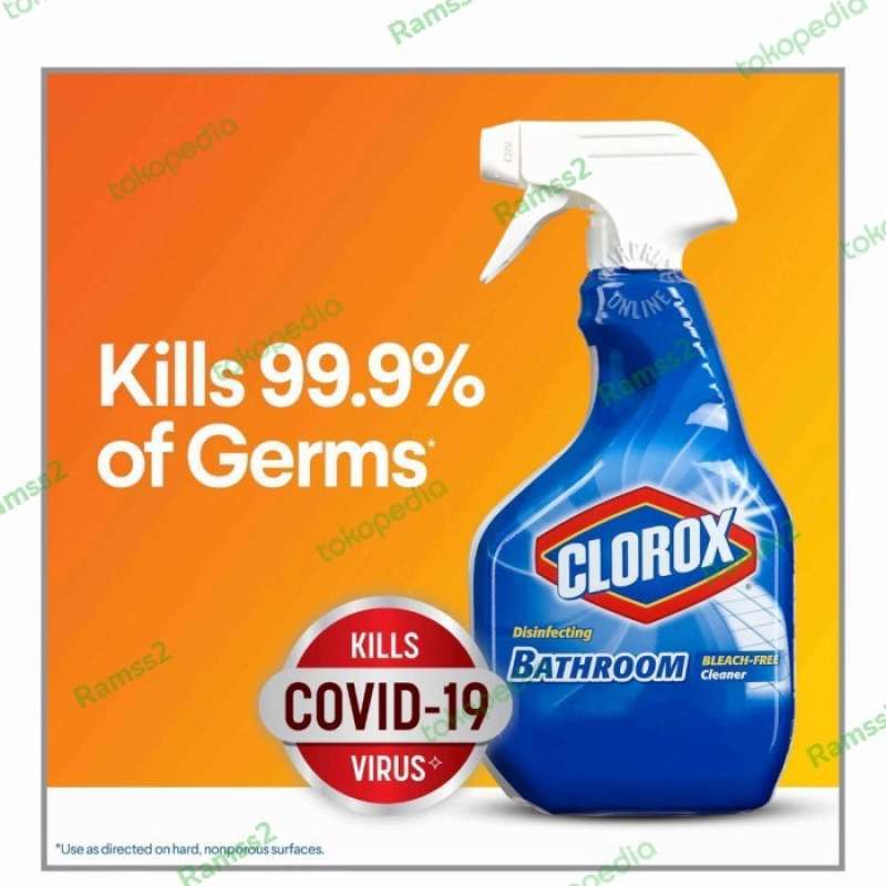 Promo Clorox Disinfectant Bathroom Cleaner Usa Singapore Diskon 23% Di ...