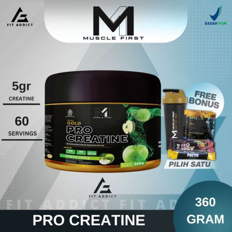 Promo M1 Muscle First Gold Pro Creatine 300gr 300 Gr Creatine ...