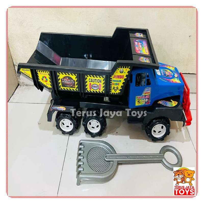 Promo Mainan Anak Mobil Mobilan Truk Pasir Jumbo Truk Sampah Besar ...