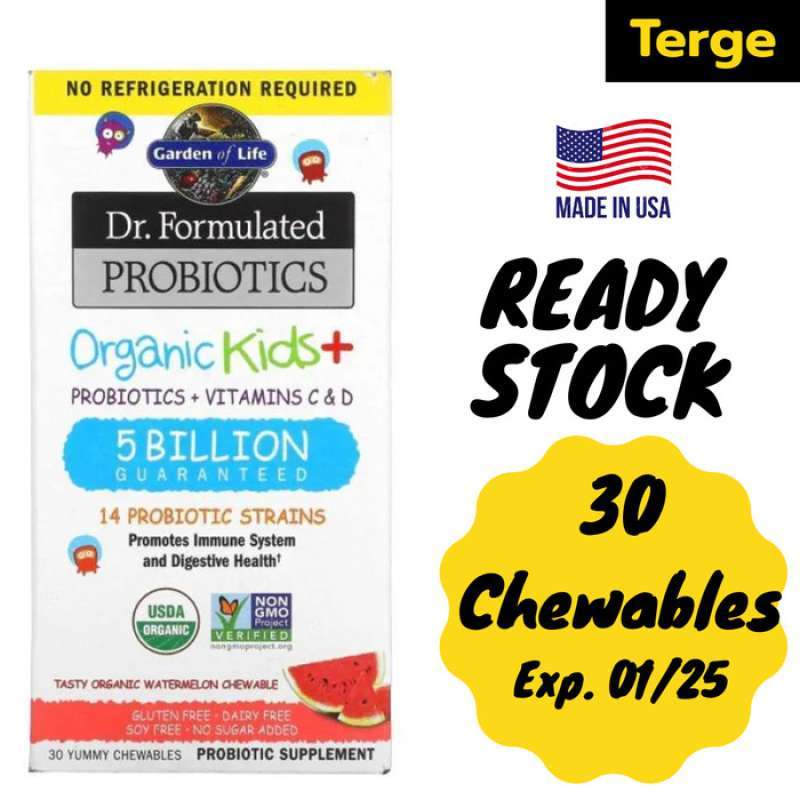 Promo Probiotik Anak Garden Of Life Dr. Formulated Probiotics Probiotic ...