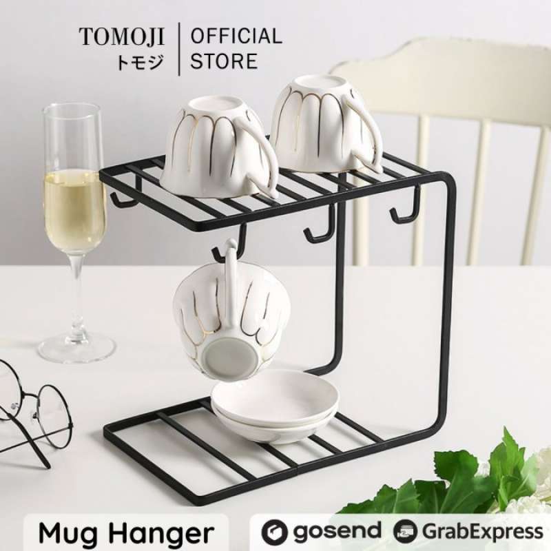 Promo Tomoji Mug Hanger - Gantungan Gelas Display - Tempat Cangkir ...