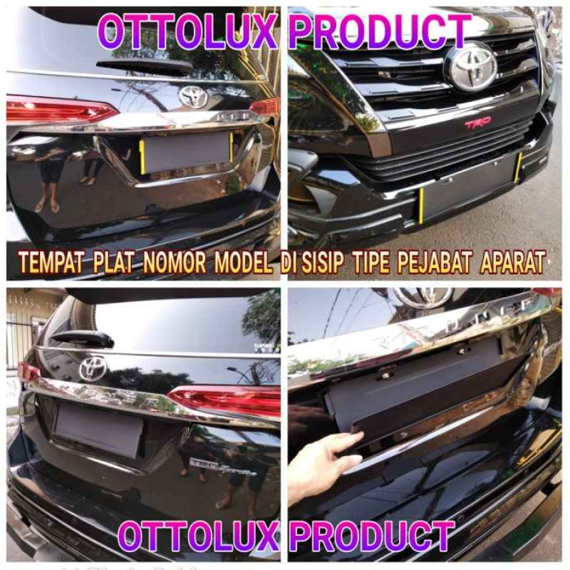 Promo Tempat Plat Tipe Aparat Pejabat Hitam Full Dan List Kuning Model ...