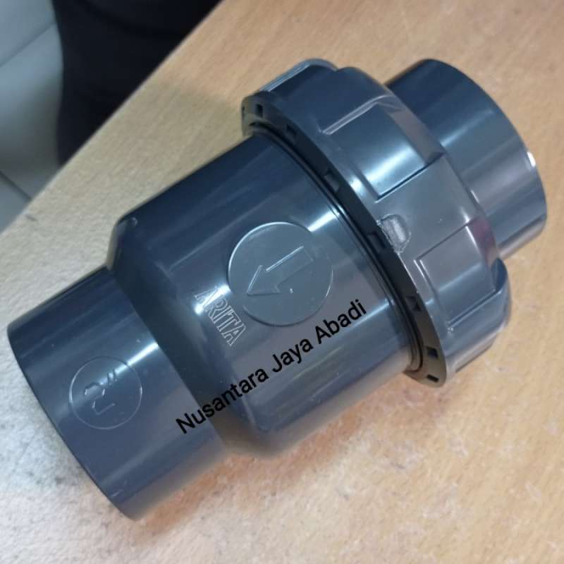 Promo Ball Check Valve Pvc Single Union 2 Inchi Dn 50 Diskon 23% Di ...