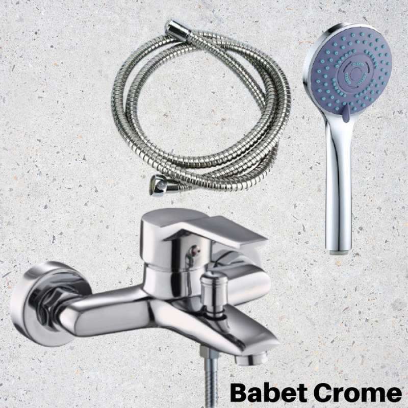Promo Kran Shower Keran Kamar Mandi Bathub Air Panas Dingin Keran Mixer ...
