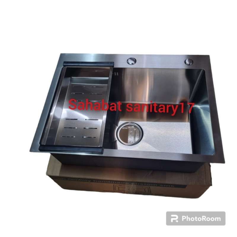 Promo Kitchen Sink Stainless Sus 304 Minimalis/bak Cuci Piring 6045 ...