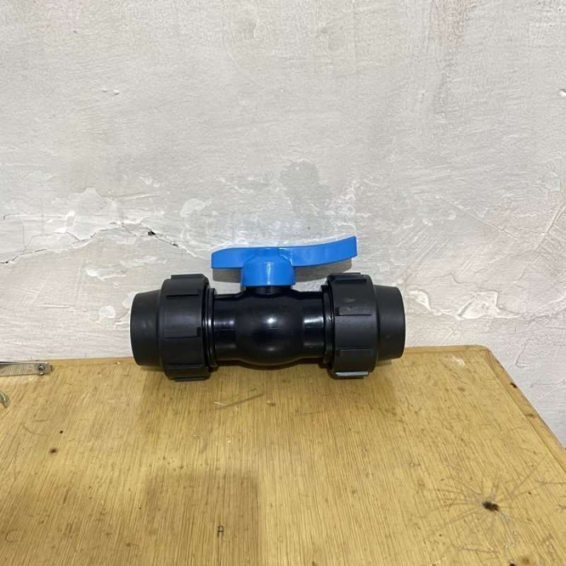 Promo Fitting Compression Hdpe Ball Valve 2 Inch 63 Mm - Stop Kran Hdpe Diskon 23% Di Seller ...