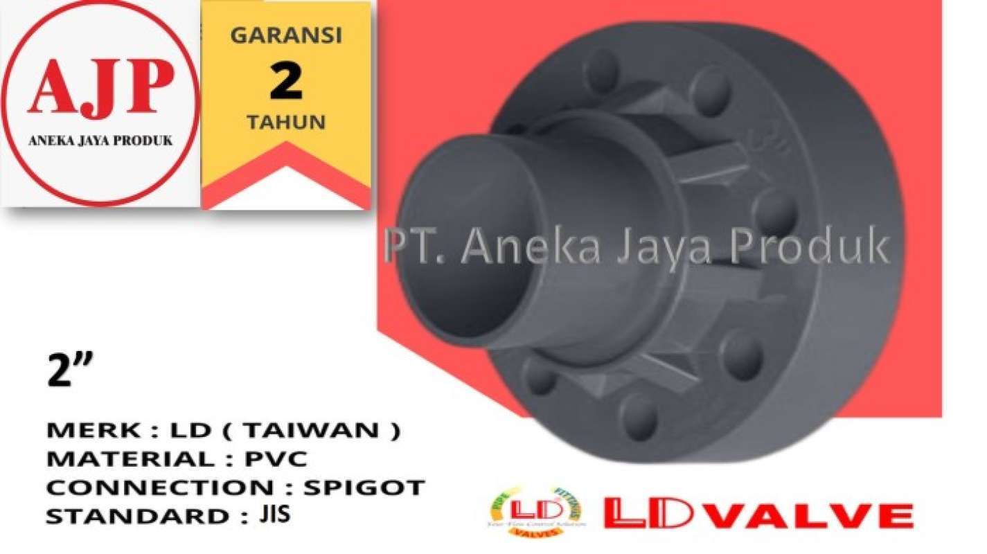Promo Flange Pvc Spigot Jis / Ld Valve / 2 Inch Diskon 23% Di Seller ...