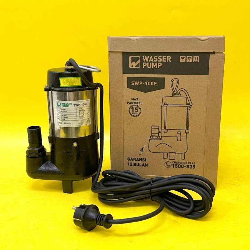 Promo Wasser Swp 100 E / Pompa Celup Air Kotor Wasser Swp-100e Non Auto ...