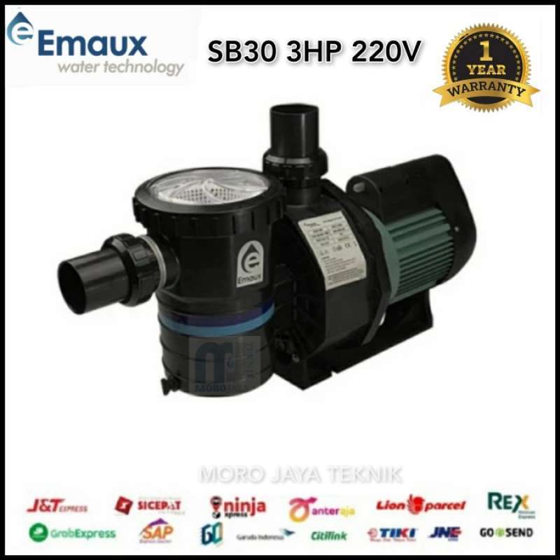 Promo Pompa Emaux Sb 30 Pompa Air Kolam Renang 3 Hp 220v Swimming Pool ...