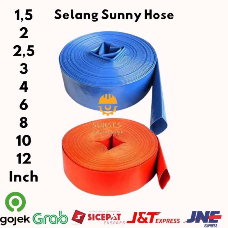 Promo Selang Sunny Hose 4 Inch 100m Selang Pompa Celup Air Kotor Sale ...