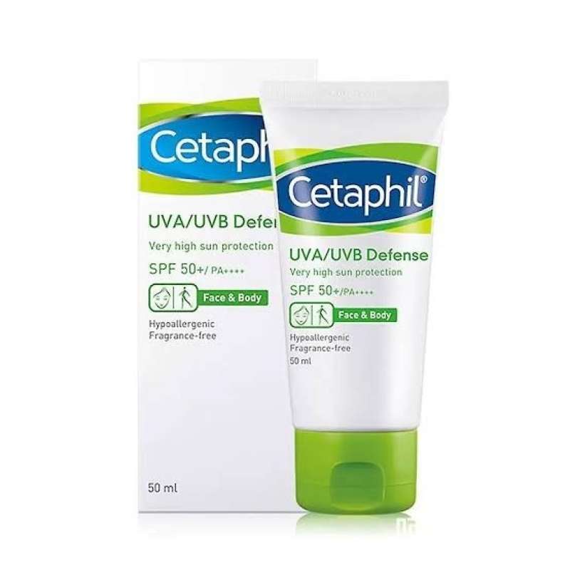 Jual Cetaphil Uva/uvb Defense Spf 50+ 50ml Sunscreen Sunblock Di Seller ...
