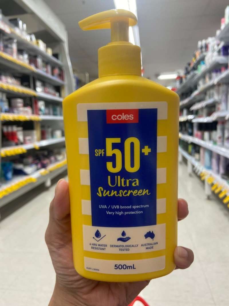 Jual Coles Spf 50+ Ultra Sunscreen 500ml Di Seller Pro-id - Cengkareng ...
