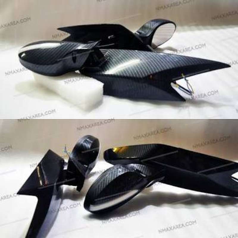 Promo Spion Body Lipat Nmax Nemo Karbon Diskon 23% Di Seller Berkah ...