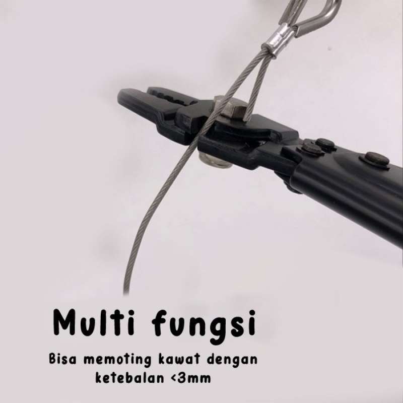 Promo Tang Pemasang Ring Aluminium Crimp Ferrule Tool Dan Pemotong ...