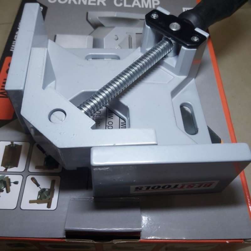 Promo Klem Clamp Kayu Sudut Siku - Swing Jaw Corner Clamp Diskon 23% Di ...