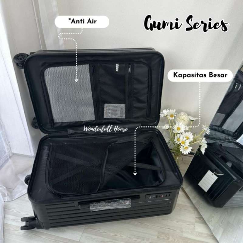 Promo Koper Series Koper Kabin Cabin Bagasi Zipper Jumbo Travel Anti ...