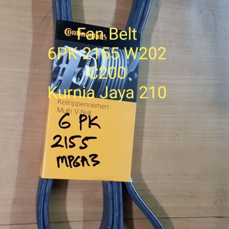 Promo Fan Belt 6pk-2155 W202 C200 Diskon 23% Di Seller Zuma Storee ...