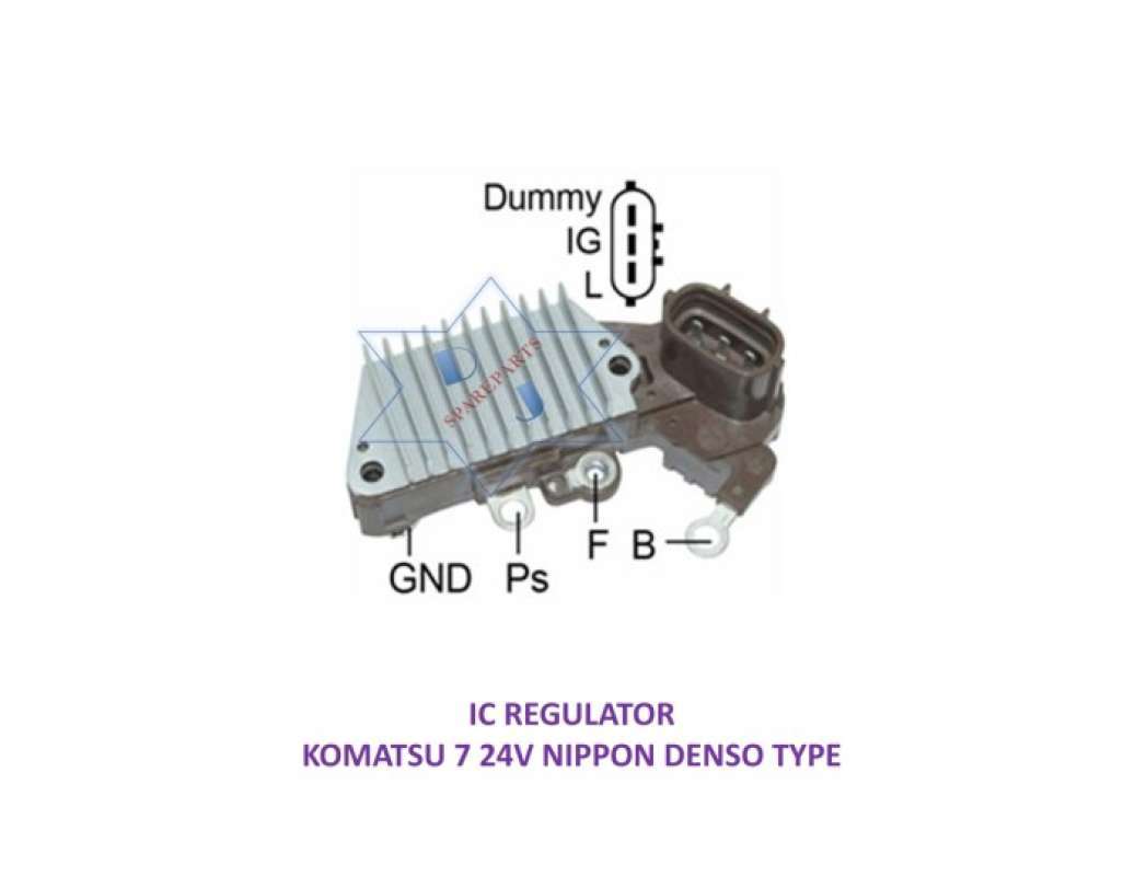 Promo Ic Regulator Komatsu 7 24v Nippon Denso Type Diskon 23% Di Seller ...