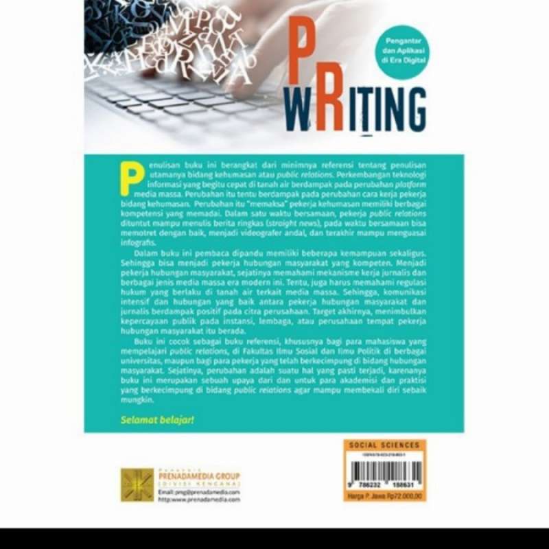 Promo Buku Pr Writing Pengantar Dan Aplikasi-halida/masriadi Pmg Diskon ...