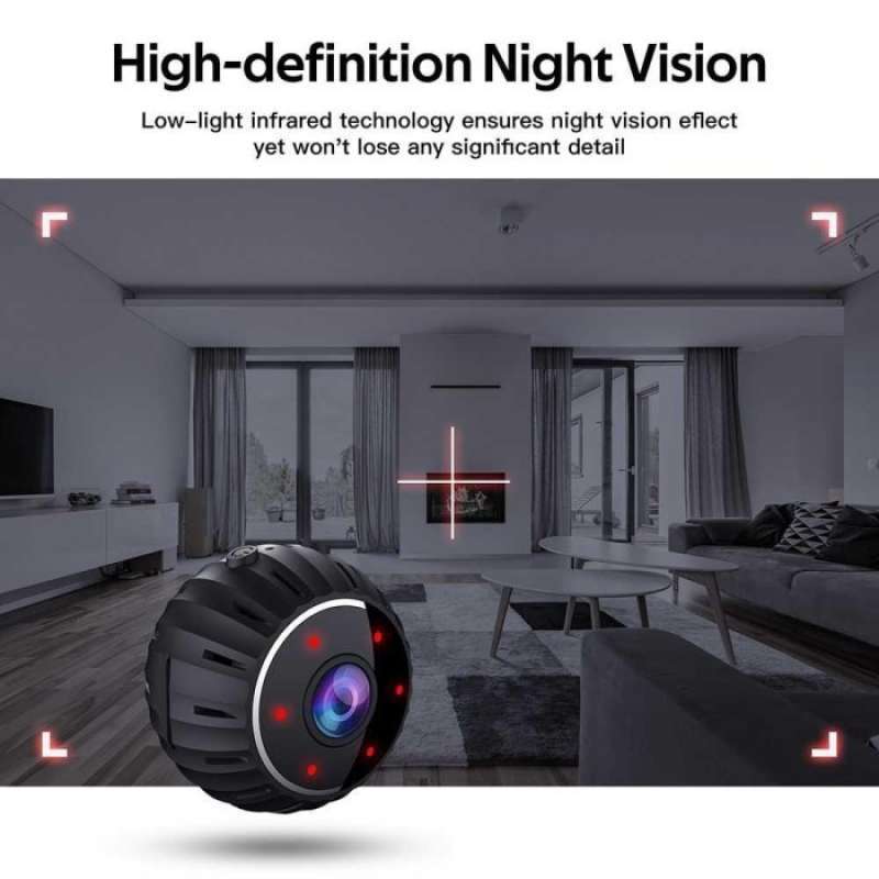 Promo Mini Wifi Ip Camera Cctv Ir Sensor 1080p - X10 Diskon 23% Di ...