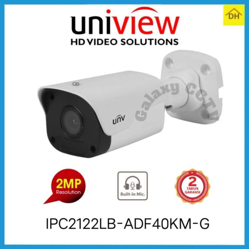 Promo Ipc2122lb-adf40km-g Uniview 2mp Hd Wdr Fixed Ir Bullet Network Camera Diskon 23% Di Seller ...