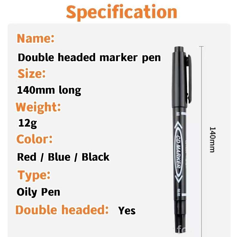 Jual Pulpen Spidol Permanen 2in1 / Spidol Marker 2 Fungsi（tidak ...