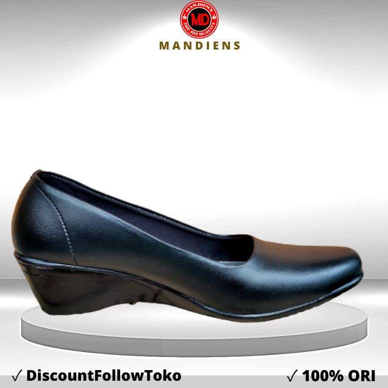 Promo Crewger Sepatu Wedges Persit Bhayangkari Pdh Polwan Kilap ...