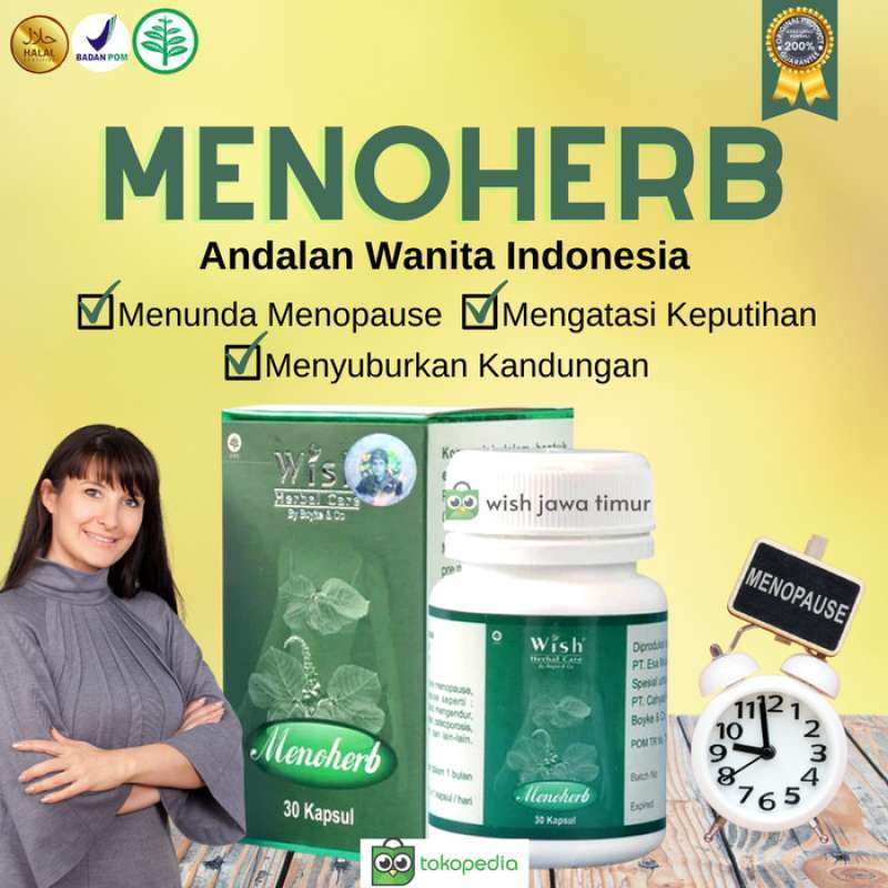 Jual Menoherb Kapsule Herbal Wish Dr Boyke Di Seller Pro-id ...