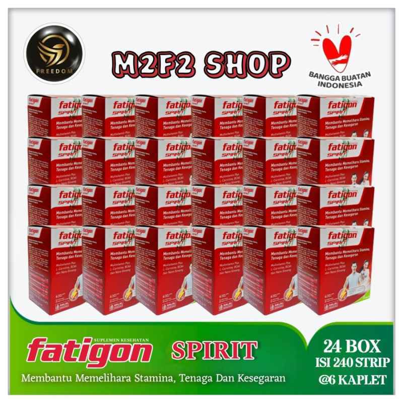 Promo Fatigon Spirit Multivitamin Plus Suplement Kesehatan | Strip - 6 ...