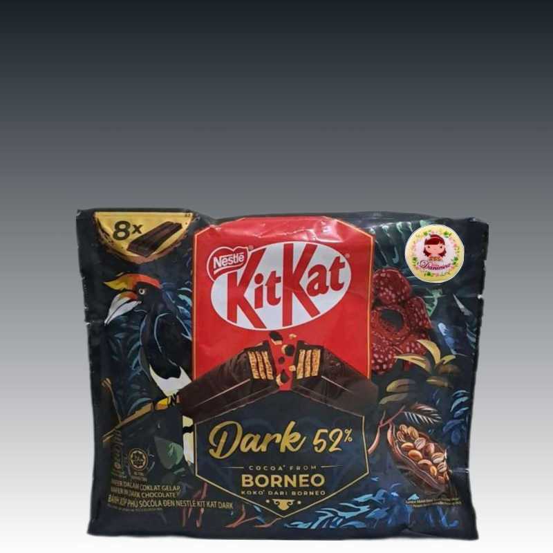 Jual Sepack Nestle Kitkat Dark 52% Cocoa From Borneo 136gr ( Ds Bgr ...