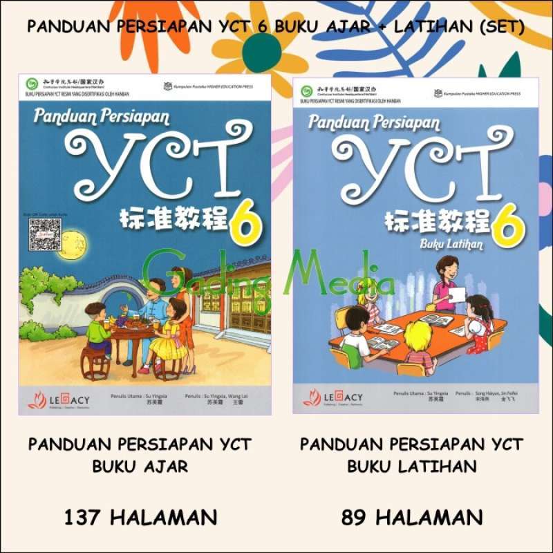 Promo Ori Panduan Persiapan Yct Buku + Latihan (set) 6 Diskon 26% Di Seller Harui Store - Karet ...
