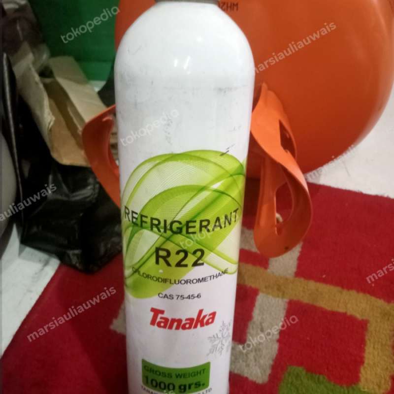 Promo Freon R22 Kaleng Tanaka Refrigerant 1kg Diskon 23% Di Seller ...